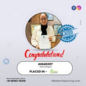 Web Designing Course in Chandigarh with 100% Job Placements